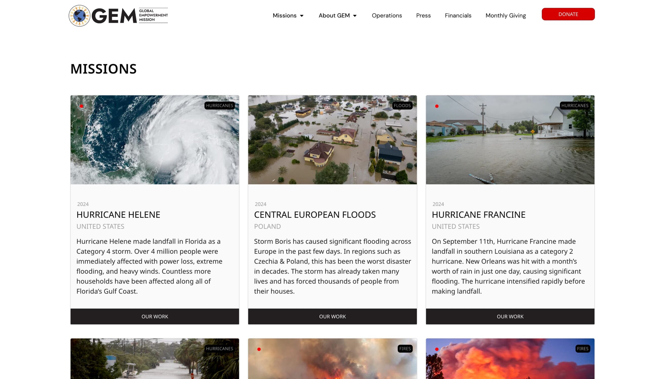 Missions - Global Empowerment Mission